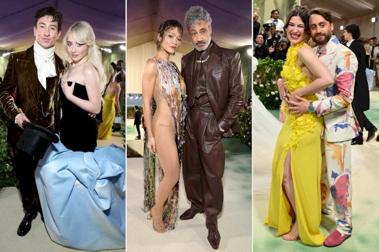 Самые красивые звездные пары на модном балу Met Gala 2024 - IfBest